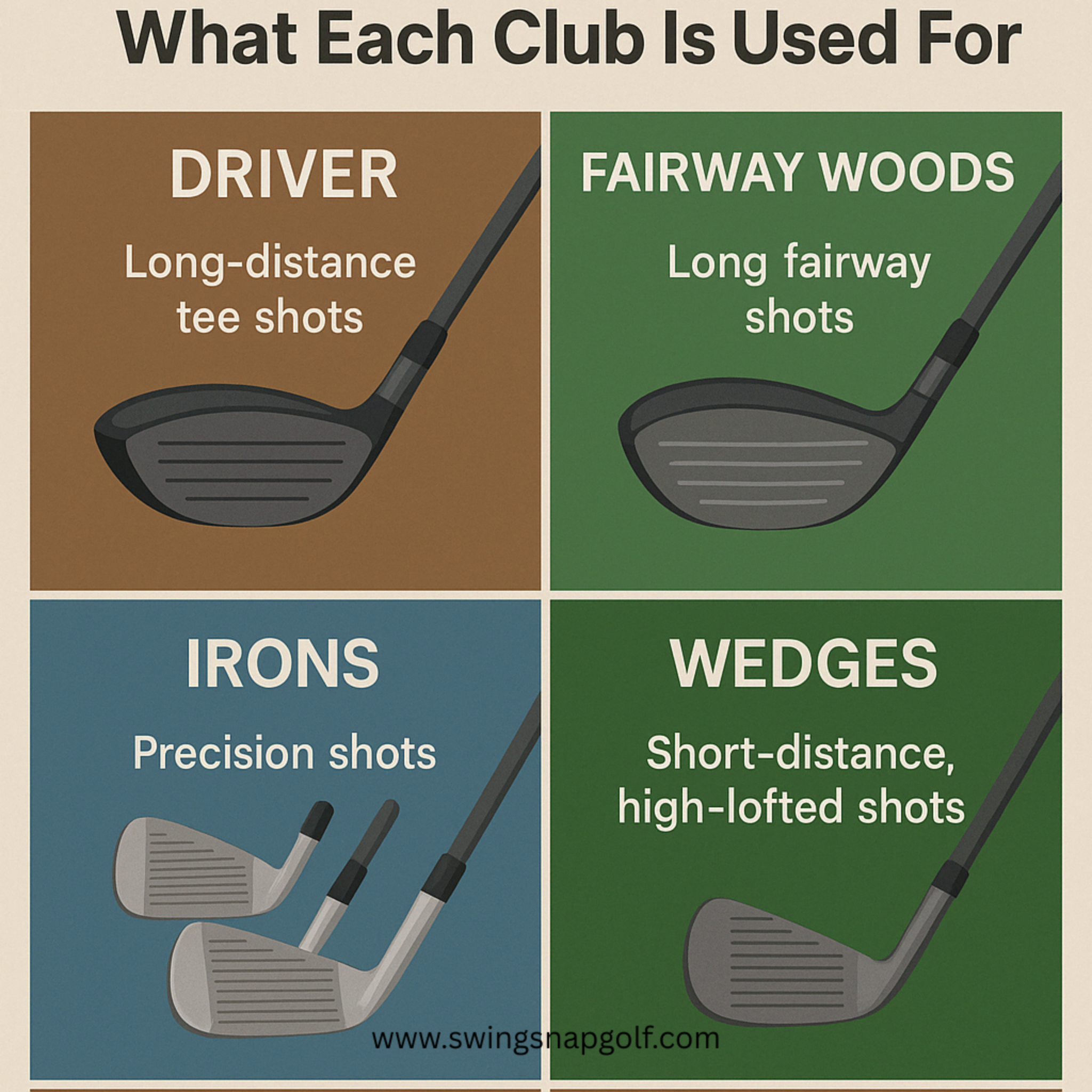 Understanding Golf Clubs: What Each Club Is Used For on the Course ...