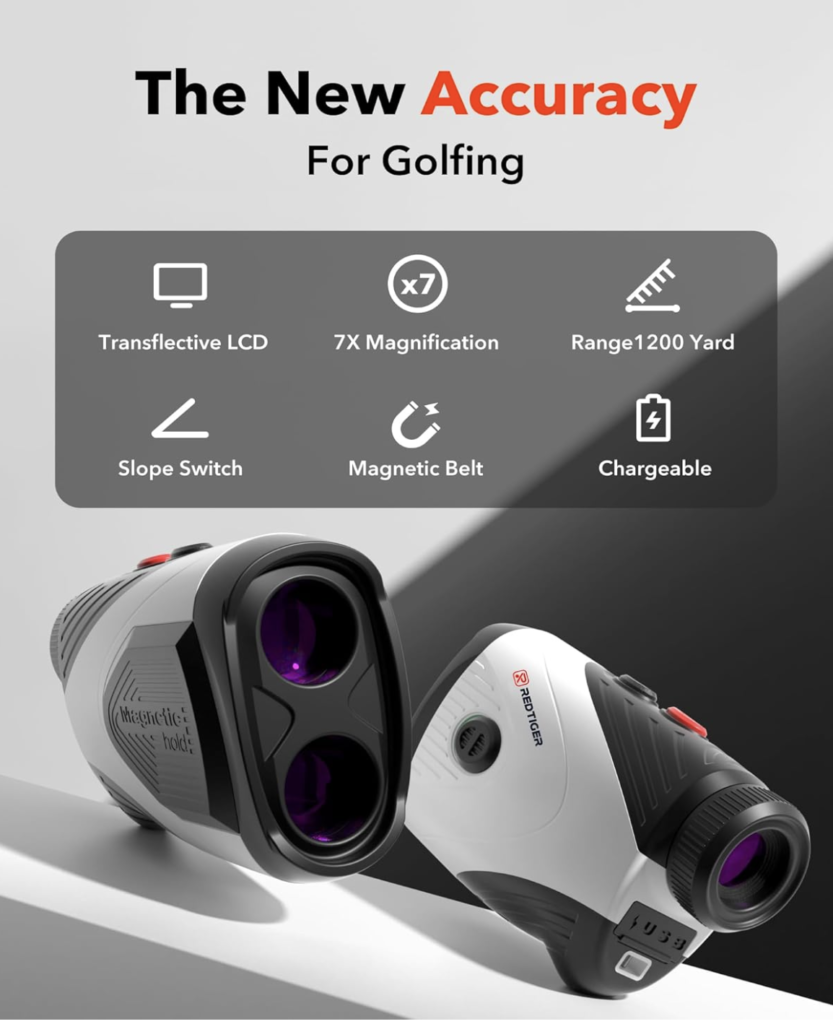 REDTIGER Golf Rangefinder with Slope Review: The Ultimate Distance ...